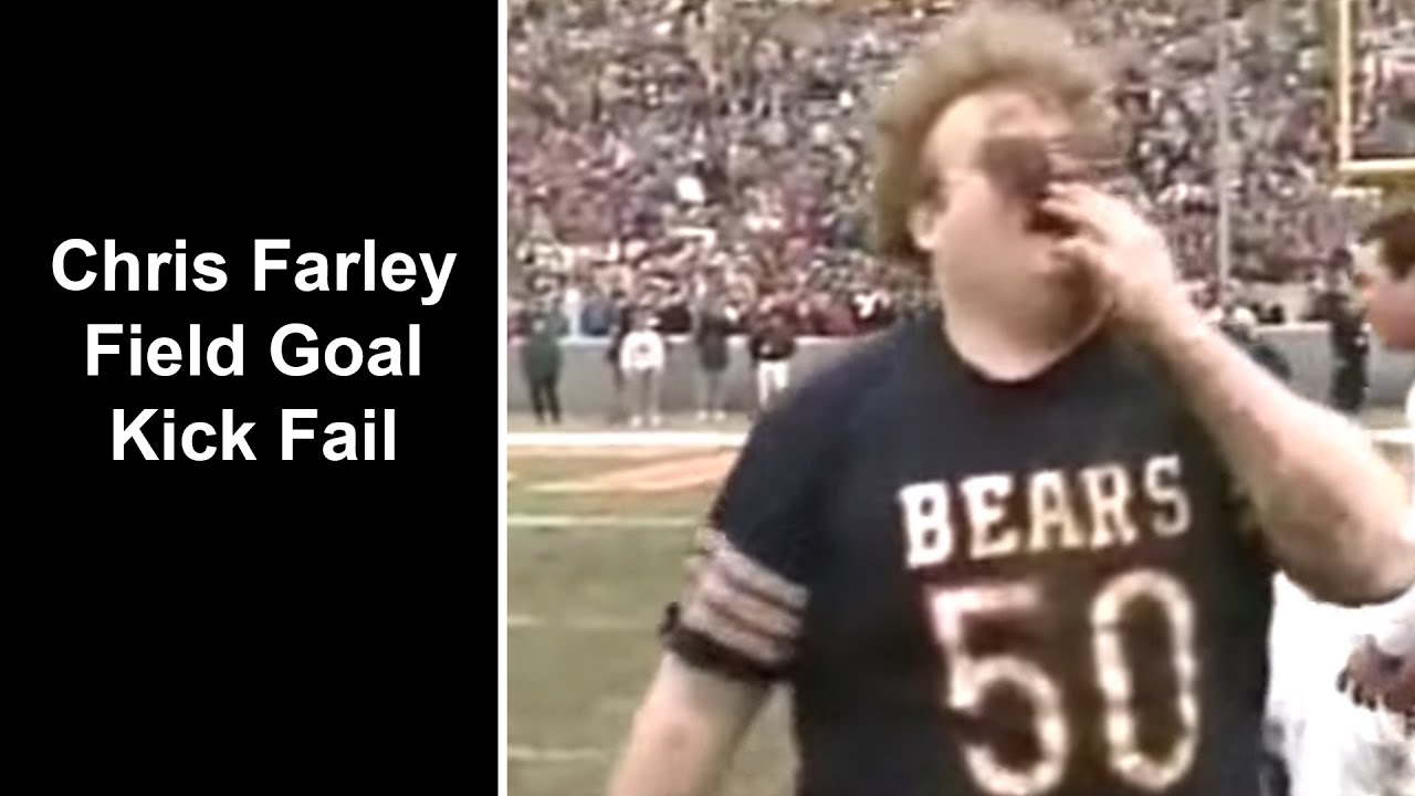 Chris Farley Field Goal Fail - YouTube