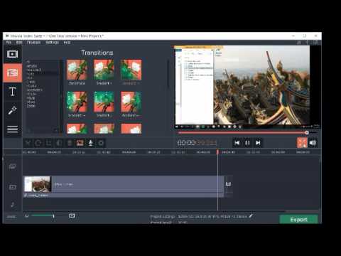 Movavi Video Suite 15 Tutorial: Basic Record Computer Screen and Edit ...