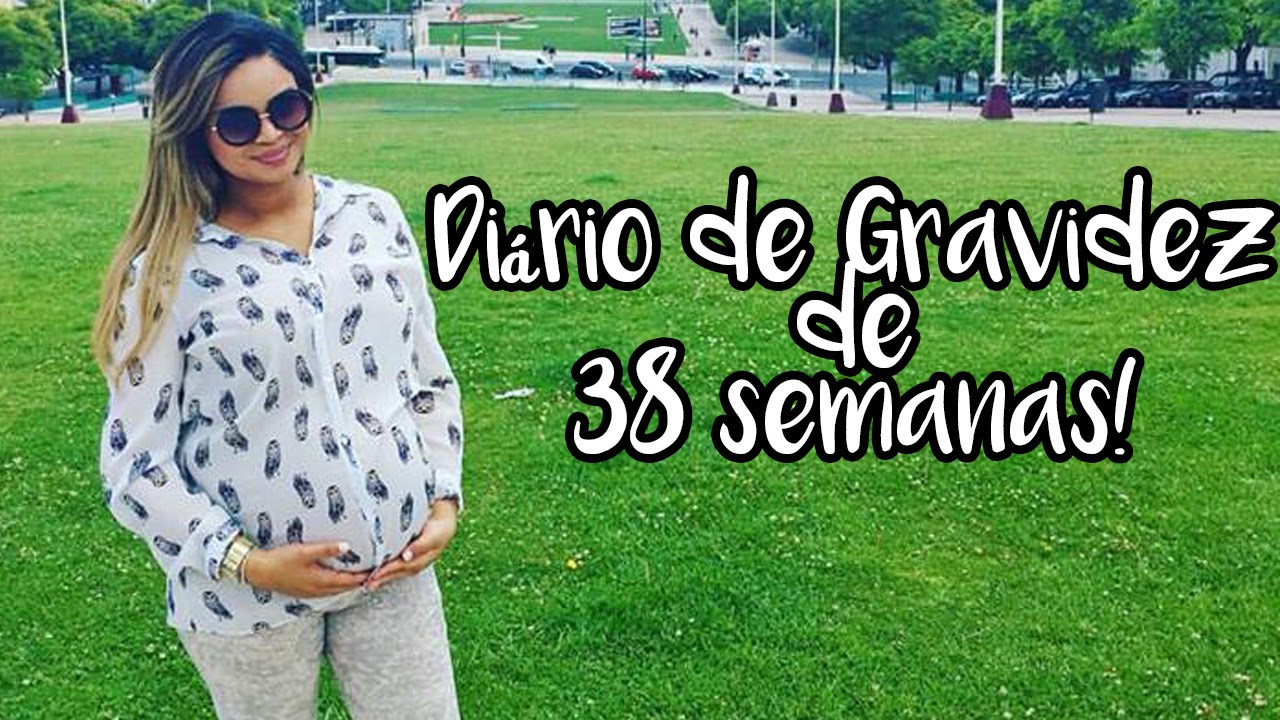 Diário de Gravidez de 38 semanas! - YouTube