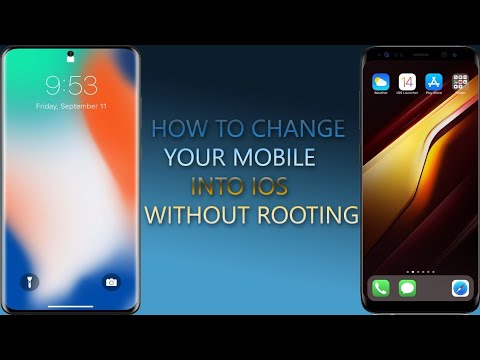How To Change Android Phone To iOS Phone Without Rooting - YouTube
