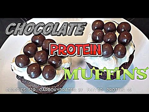 BODYBUILDING RECIPE: CHOCOLATE MUFFINS - YouTube