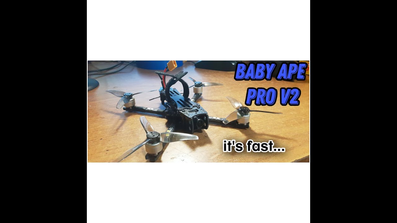 baby ape pro v2 review. a different kind of drone. - YouTube