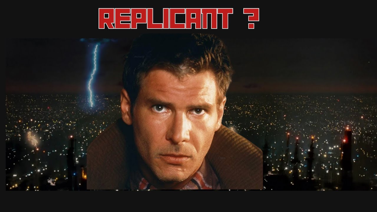 Blade Runner - Is Deckard a Replicant? - Definitive Answer! #bladerunner #harrisonford - YouTube