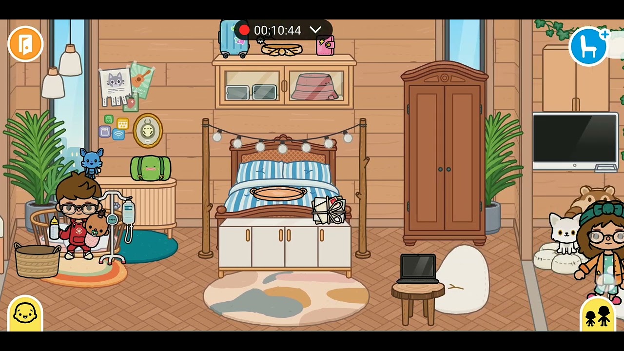 Toca Boca happy family English/Toca Boca flower - YouTube