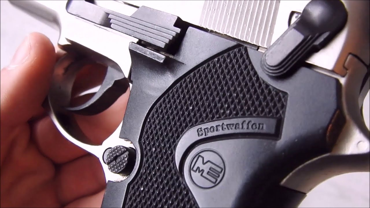 ME69 Mod. Springfield // 9mmPAK // Schreckschusspistole Review // PTB ...