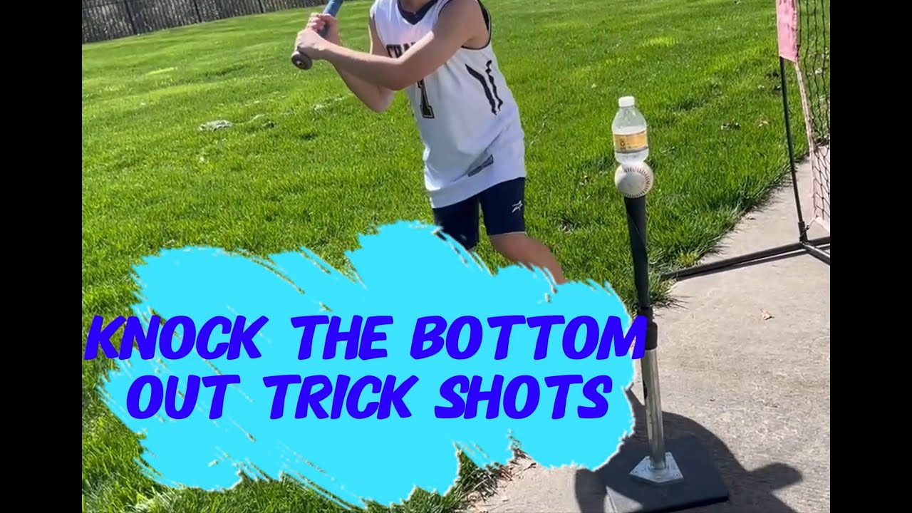 KNOCK the BOTTOM OUT TRICK SHOTS!! - YouTube