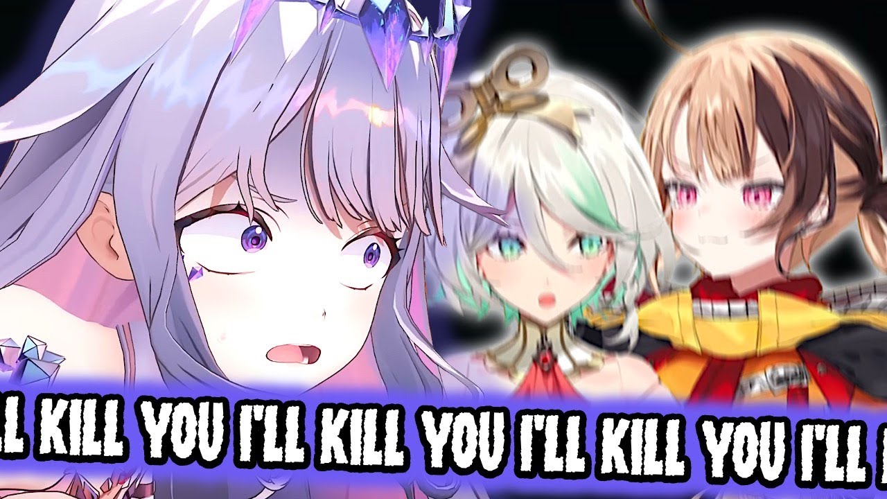 The AUTOFISTER banters throughout the whole collab till Biboo can't ...