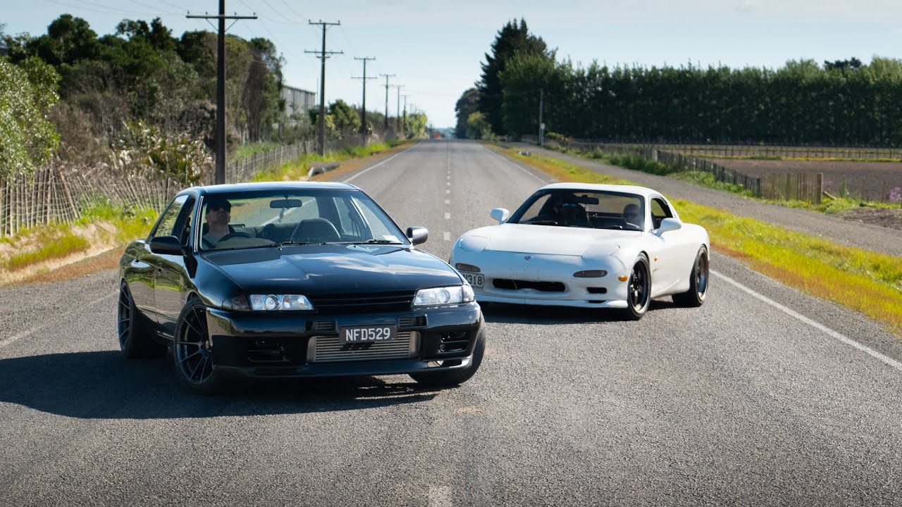 JDM Duo - R32 and RX7 | 4K - YouTube