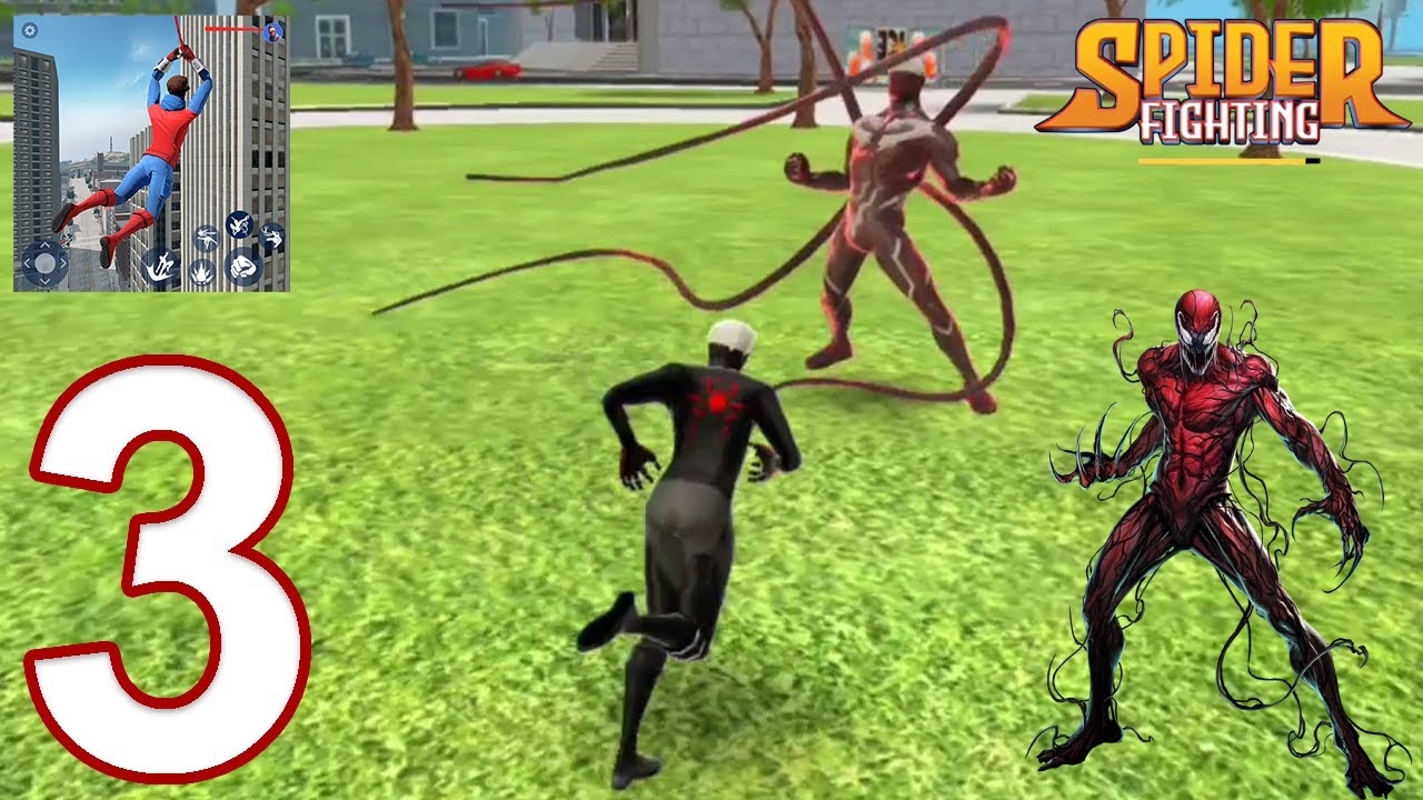 Spider Fighting: Hero Game - Gameplay Walkthrough Part 3 - Black Viper ...