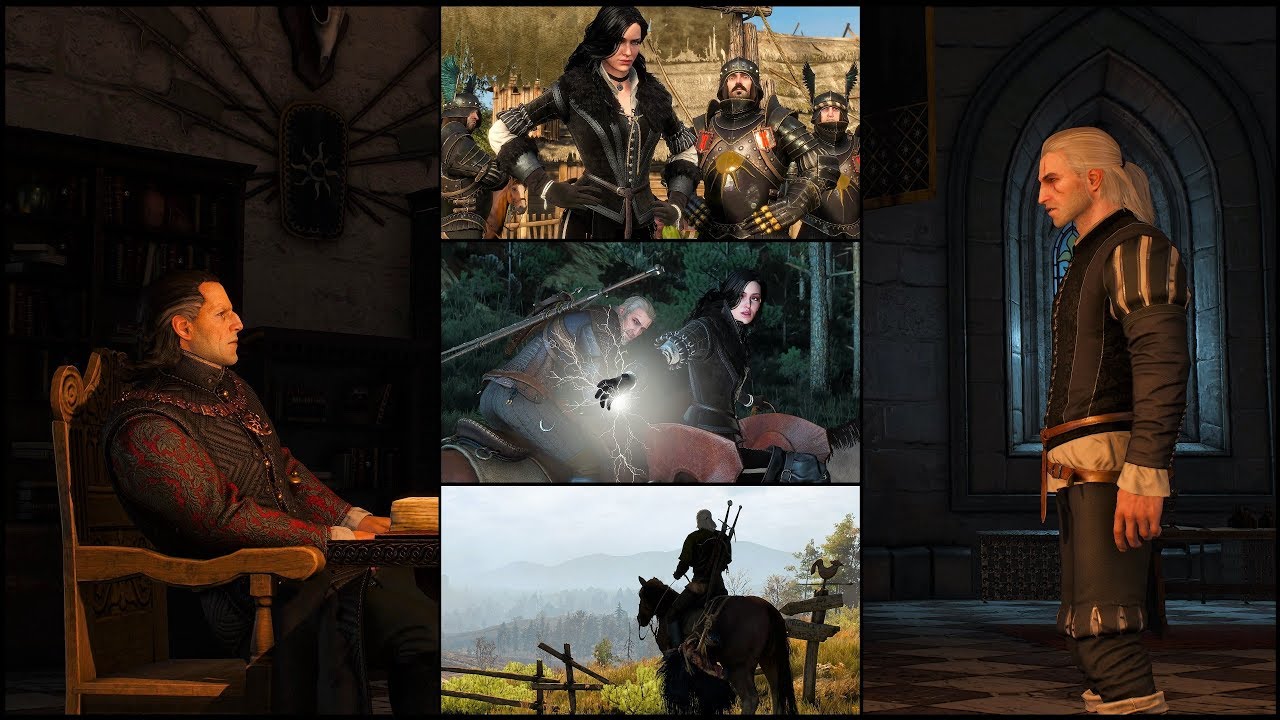 The Witcher 3 (PC) 4K - Part 4 - The Incident (Bar Fight) + Yen ...
