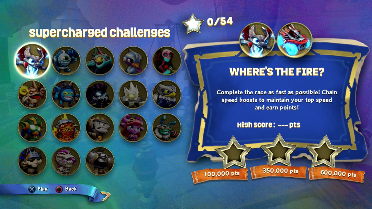 SKYLANDERS SUPERCHARGERS SUPERCHARGED CHALLENGES SPITFIRE - YouTube