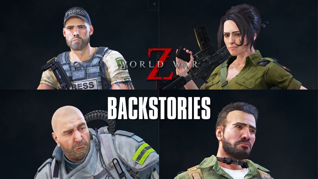 Episode 2 Characters' Backstories - World War Z #gaming - YouTube