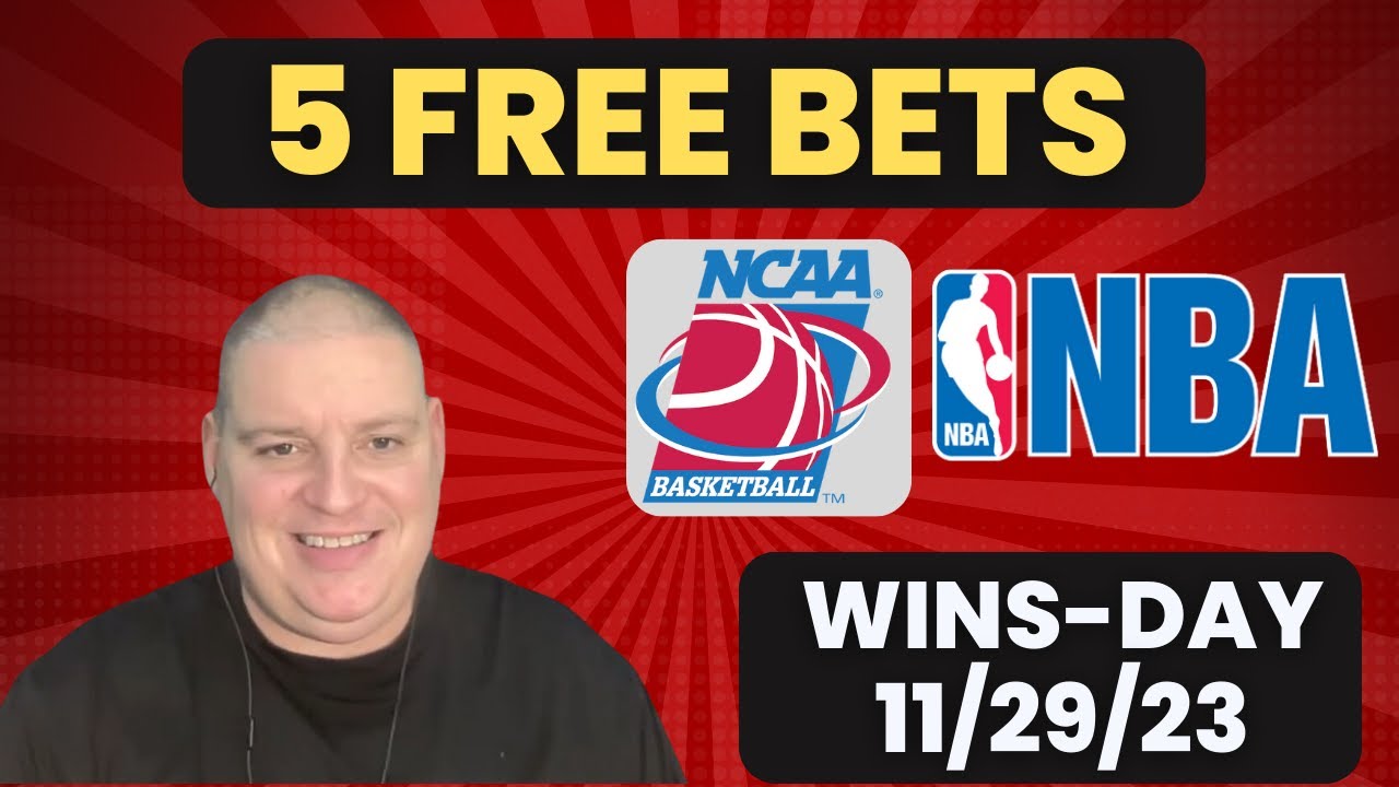 Hump Day 5 Free Betting Picks & Predictions - 11/29/23 l Picks & Parlays - YouTube