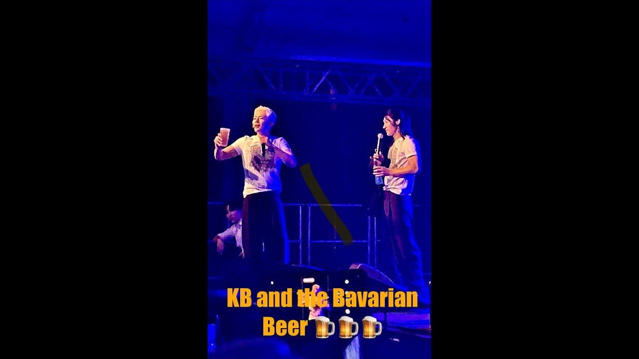 KB and the Bavarian beer: nice new experience for the K-pop star! # ...