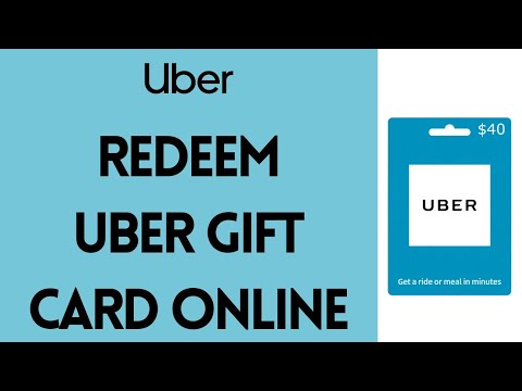 How To Redeem Uber Gift Card Online (2022) | Redeem & Use Uber Gift ...