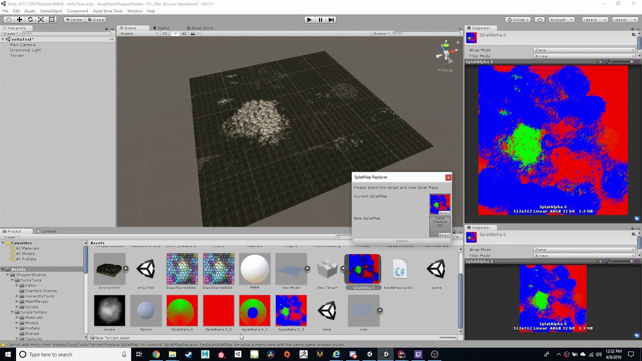 Splat Map Replacer - YouTube
