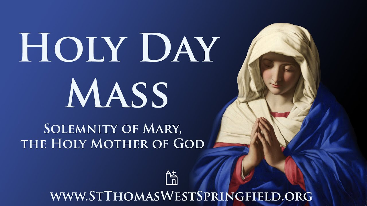 Holy Day Mass Thursday, January 1, 2026 - YouTube