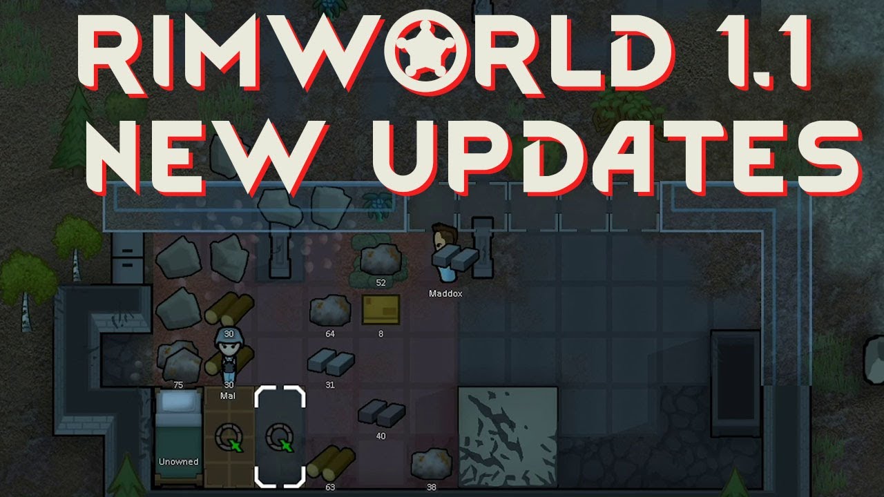 Rimworld 1.1 features | Rimworld 1.1 new series - YouTube