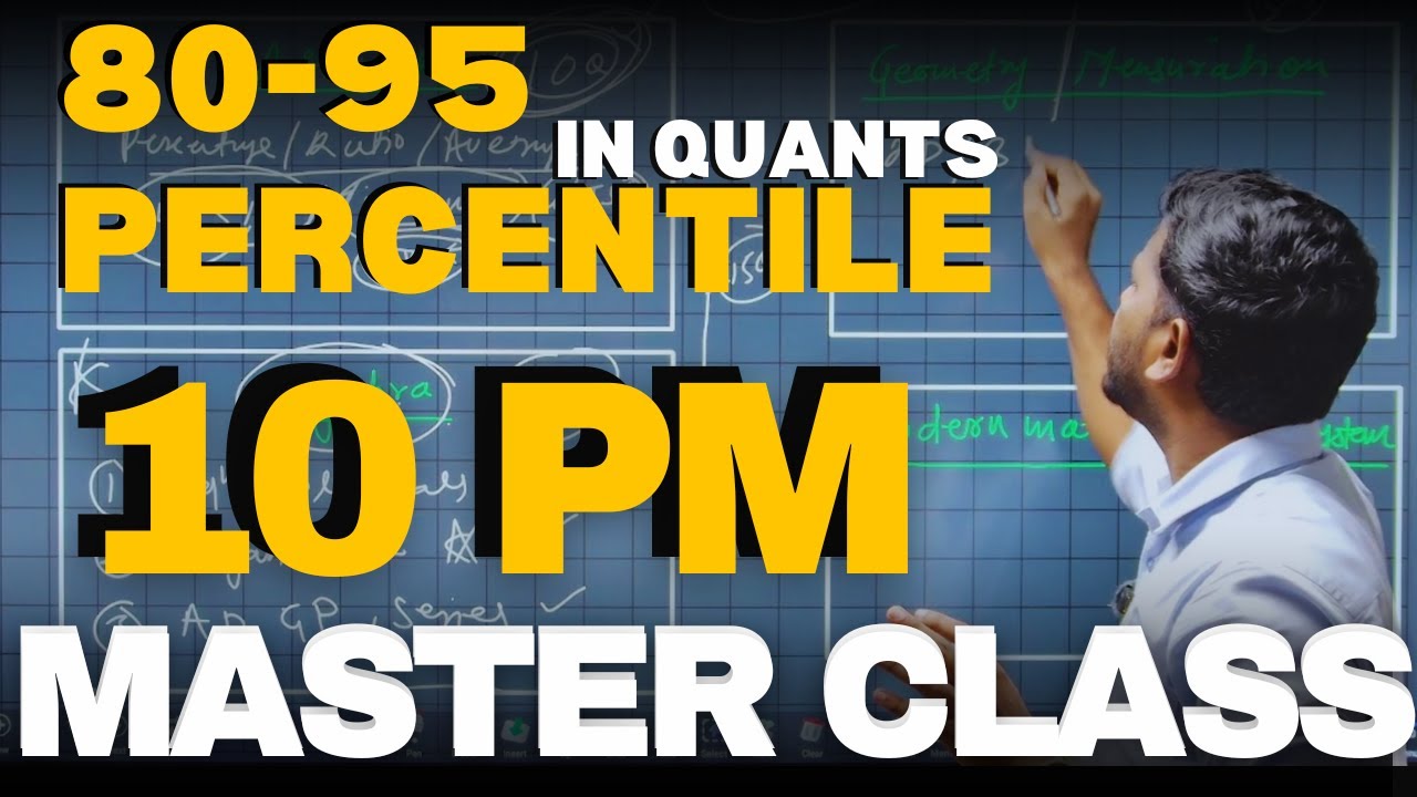 Score 90–95 Percentile in CAT 2025 | Last 2 Months Strategy to Crack ...
