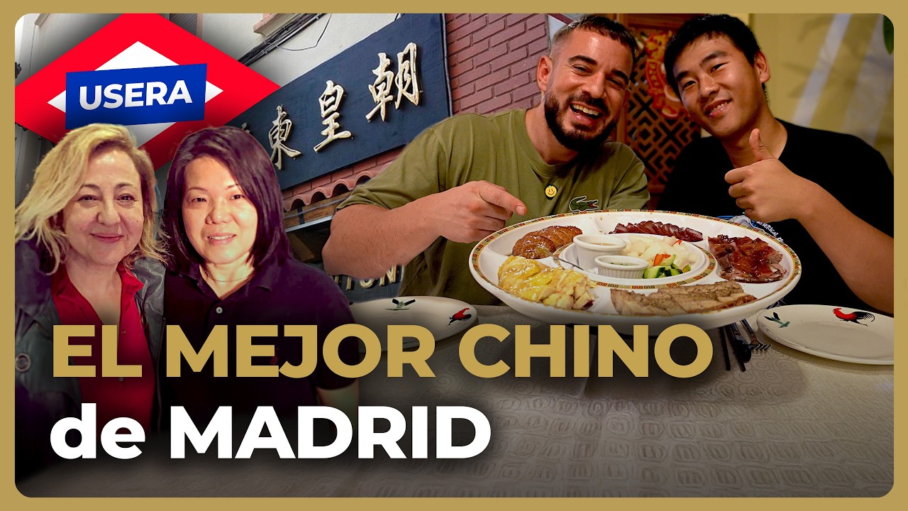 Cené en el MEJOR RESTAURANTE CHINO de MADRID en USERA con mi amigo ...