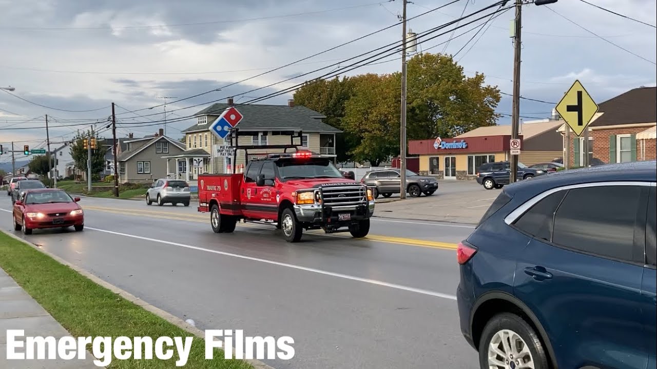 Hanover Area Fire & Rescue | Traffic 79 Response | Emergency Films ...