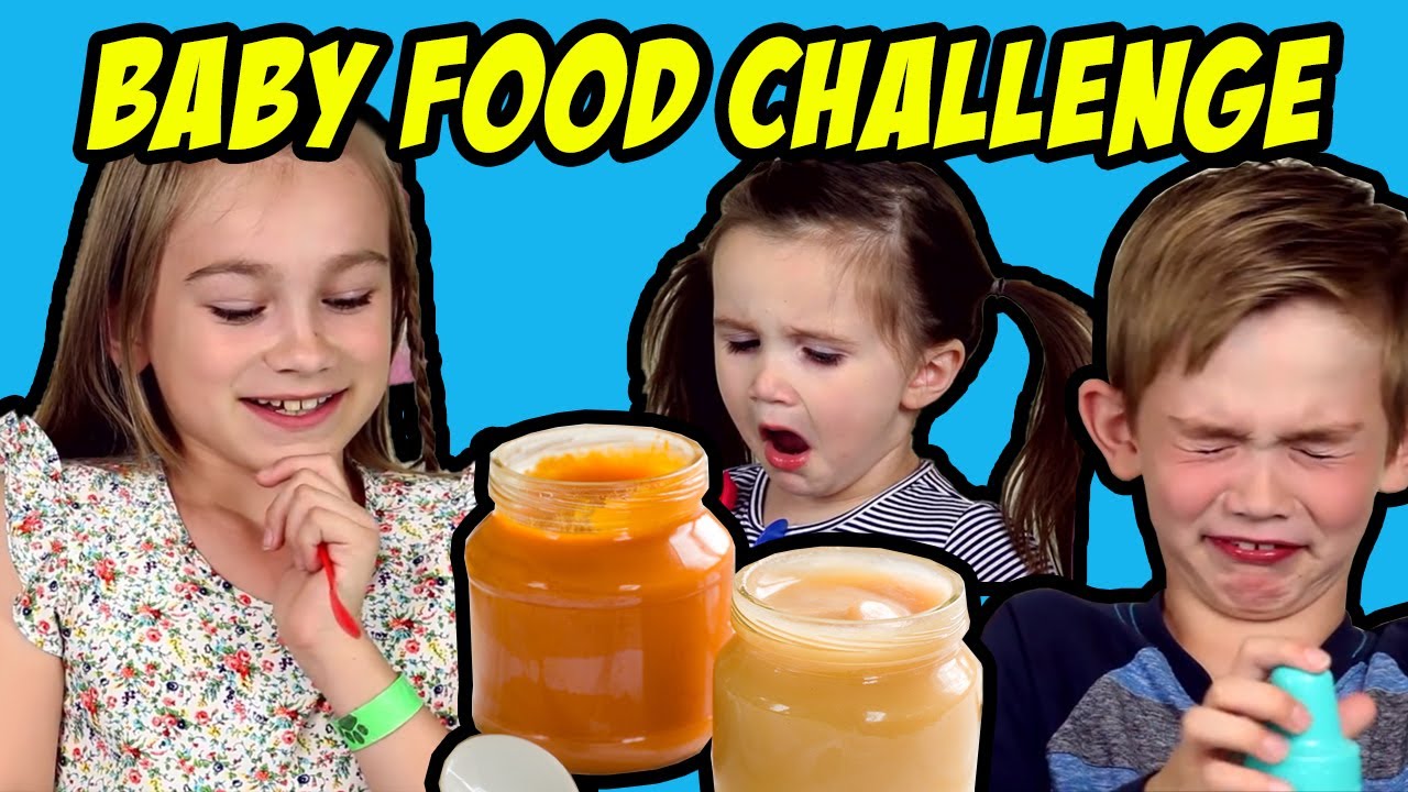 Baby Food Challenge - YouTube