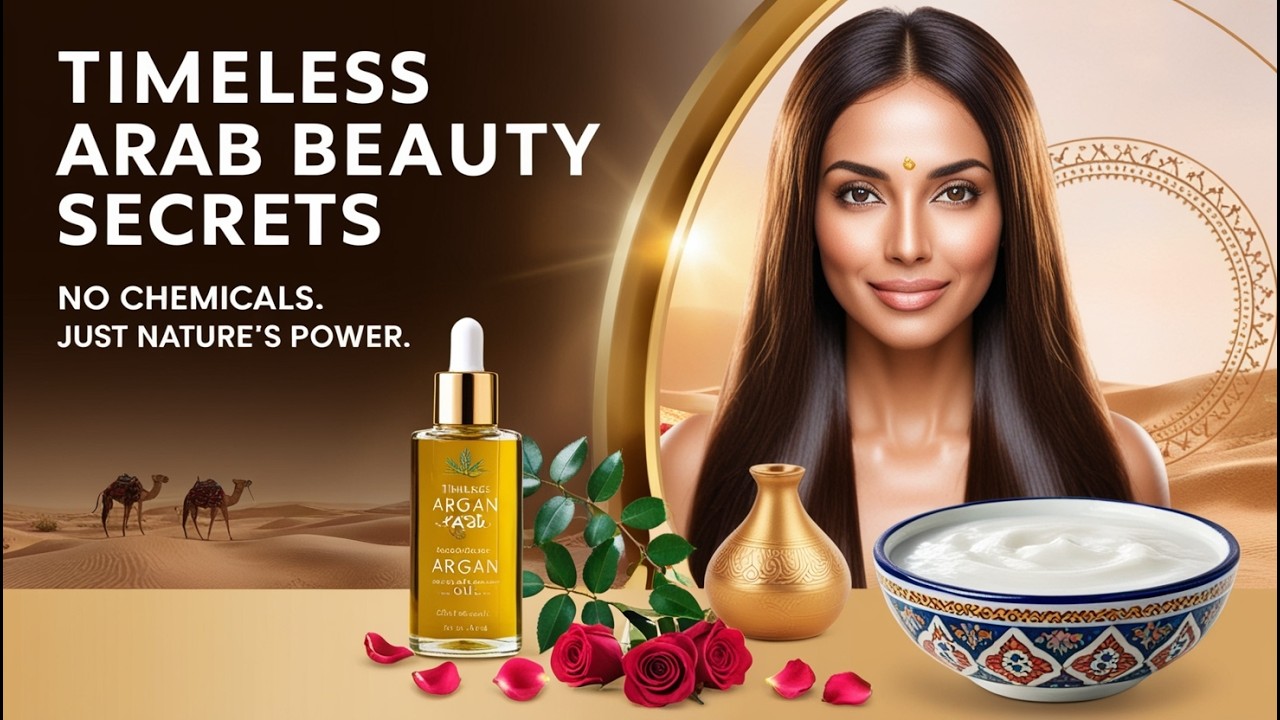 Arab Beauty Secrets: Timeless Rituals for Glowing Skin and Healthy Hair ...