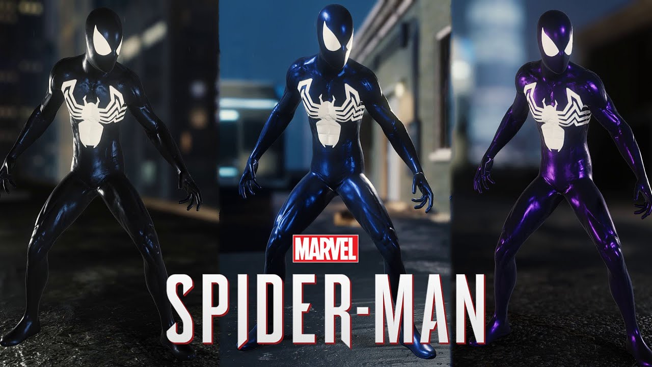 Classic Symbiote Suit (v2) | Spiderman Remastered Mod - YouTube