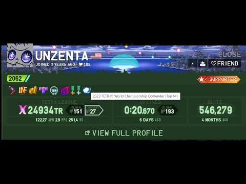 [TETR.IO] I win against top 64 tetr.io world championship contender ...