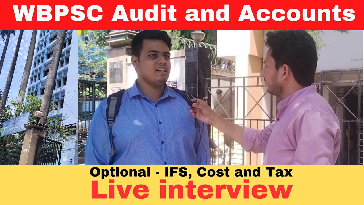 PSC Audit and Accounts Service Interview Question and Answer II Wbpsc interview #wbpsc # ...