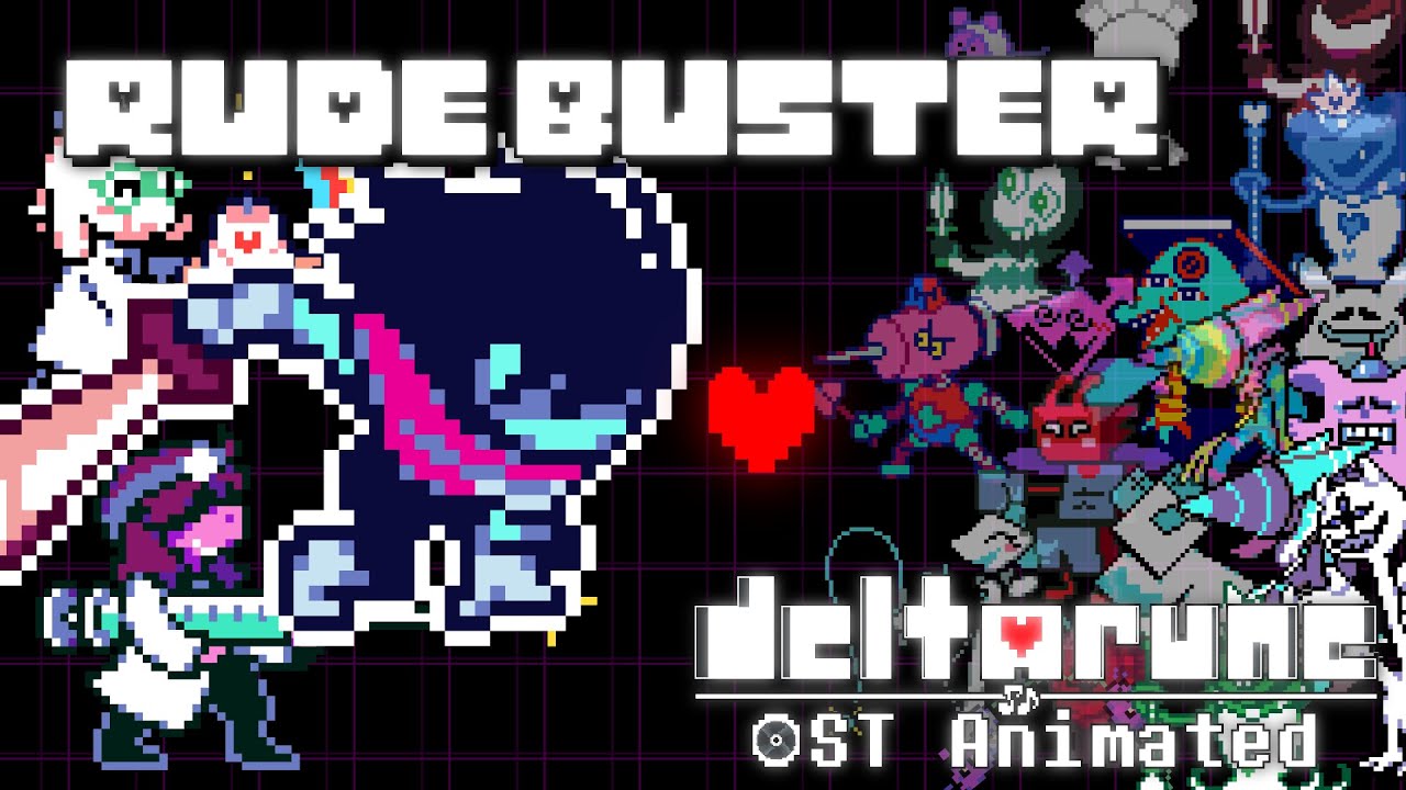 [DELTA Warriors] Deltarune Animation - RUDE BUSTER #10 - YouTube