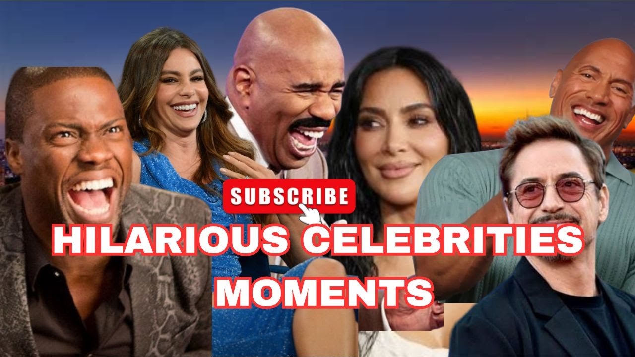 Hilarious Celebrities Moments Caught on Camera 😂 - YouTube