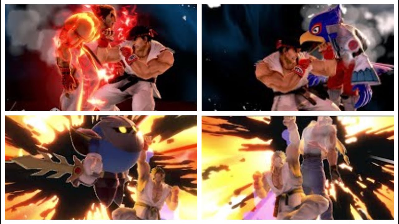 Ryu Final Smash on EVERYONE (Including Sora) - YouTube