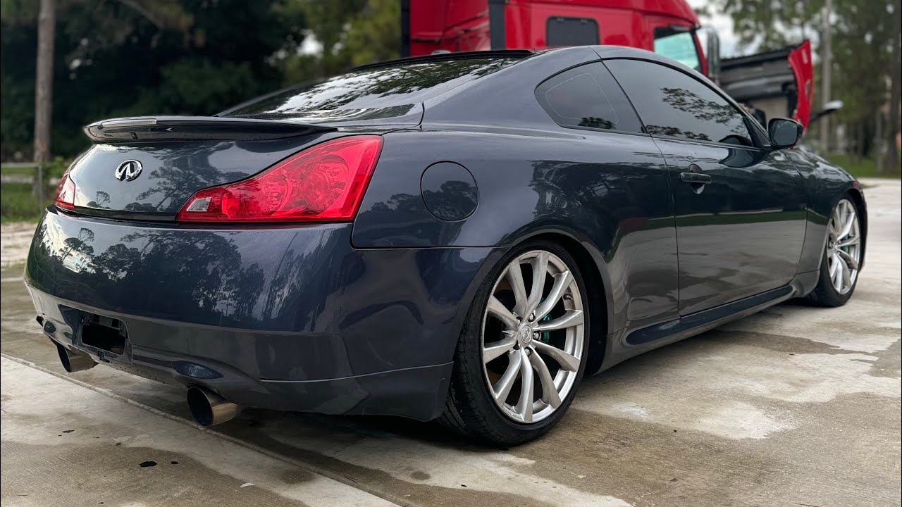 G37 coupe vent control valve (P0447) replacement - YouTube