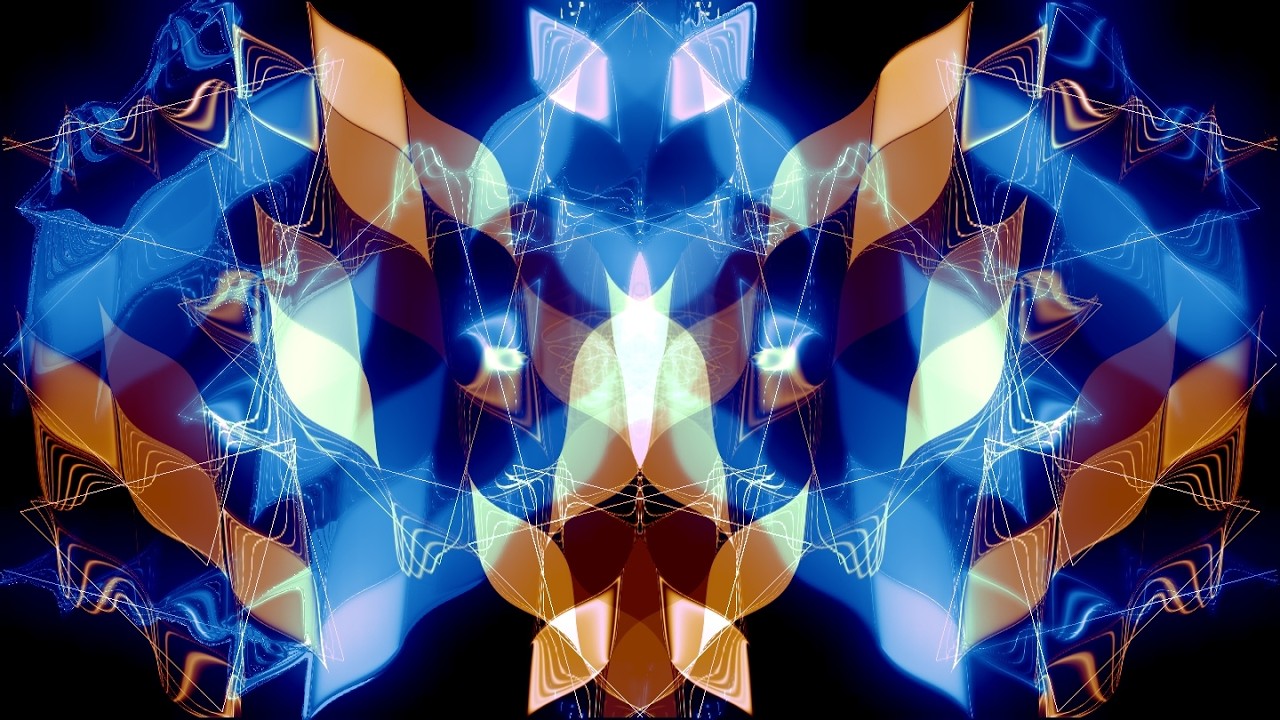 Etheric Echoes - Synesthetic Symphony: Music Meets Mandala Animation - YouTube