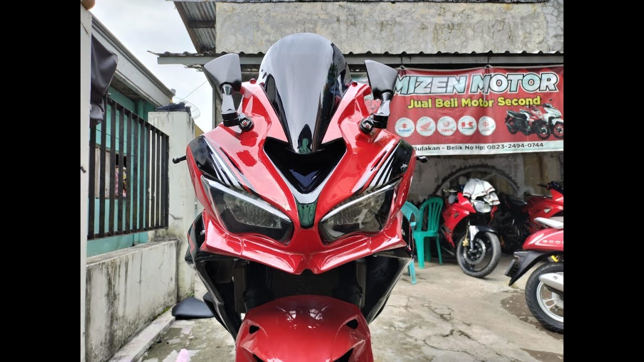 ninja fi old bisa seganteng ini gaes modif zx 25r - YouTube