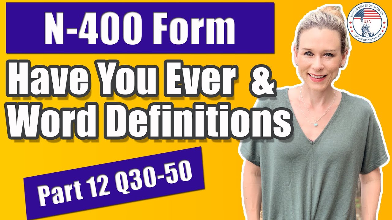 2022 US Citizenship Interview Common Questions Vocabulary Definitions 2022-us-citizenship-interview-common-questions-vocabulary-definitions