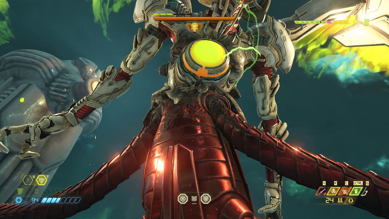 Doom Eternal: Khan Maykr fight and cutscene - YouTube