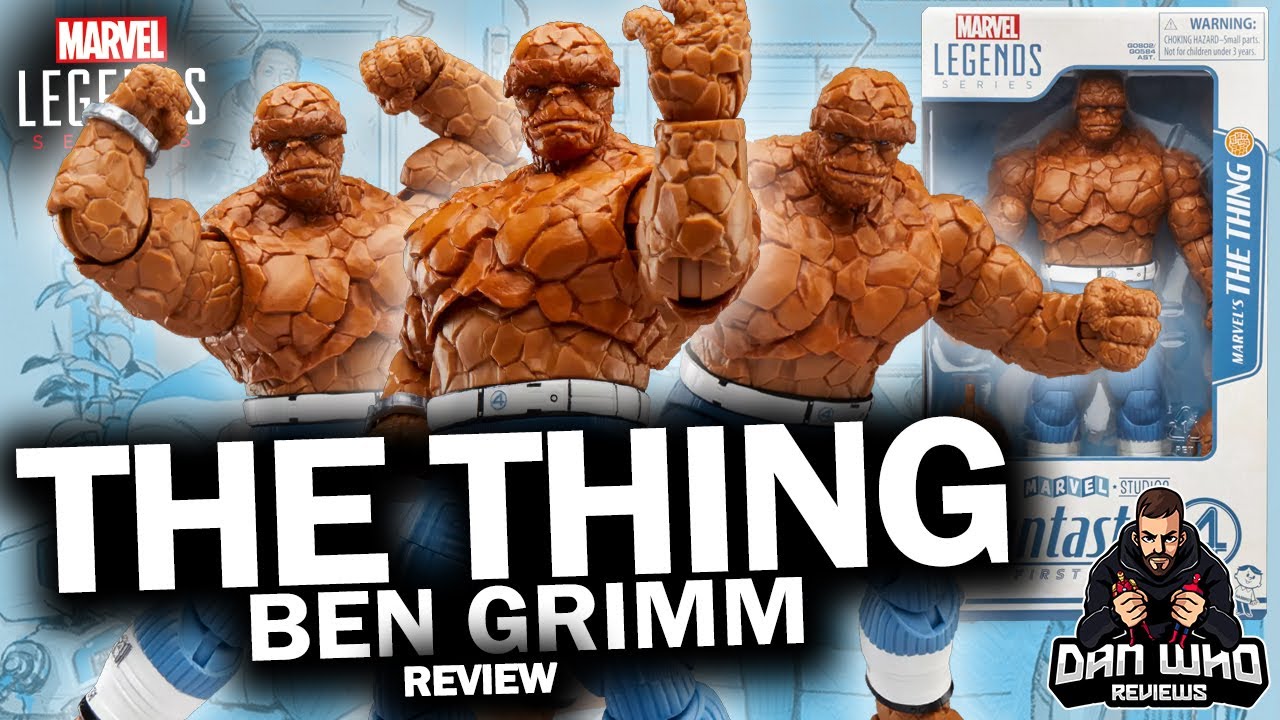 Marvel Legends The Thing Ben Grimm The Fantastic Four First Steps ...