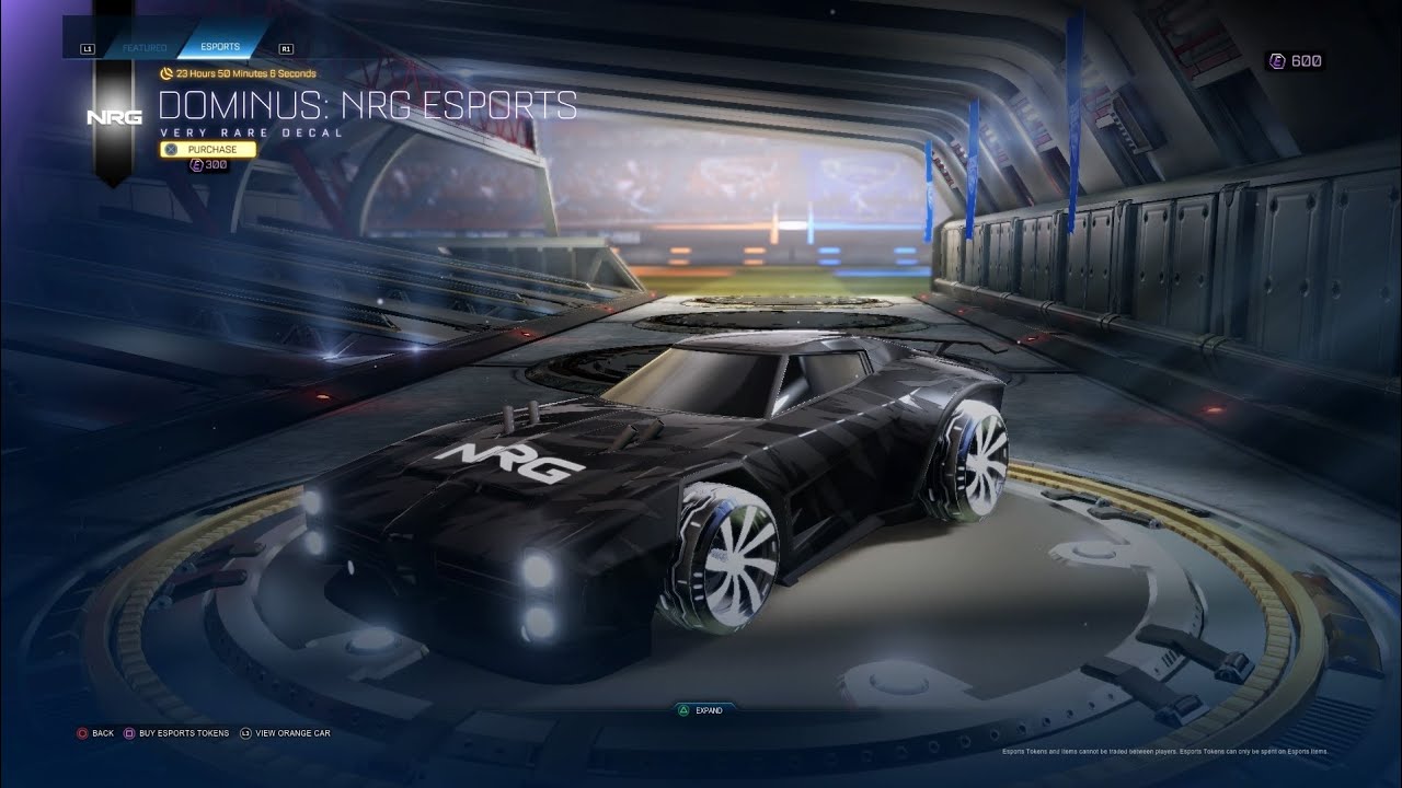 ROCKET LEAGUE ITEMSHOP & ESPORTS SHOP (*NEW* DOMINUS NRG DECAL HAS ...