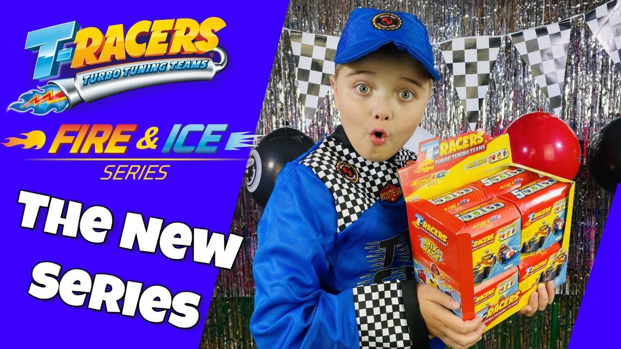 T-Racers Fire & Ice - T Racers NEW Cartoon Series and Toys - YouTube