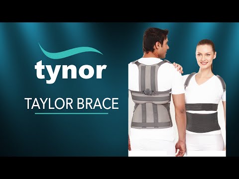 Tynor Taylor Brace (A13) for supporting and immobilizing the spine to keep it in nuetral position