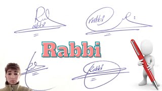 Rabi Name Signature