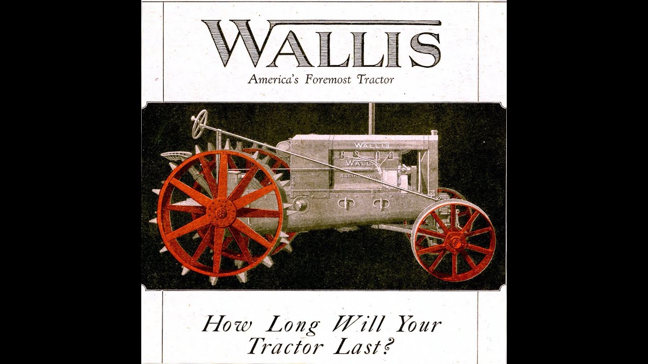 Massey Harris Wallis Tractor '15 Brochure - YouTube