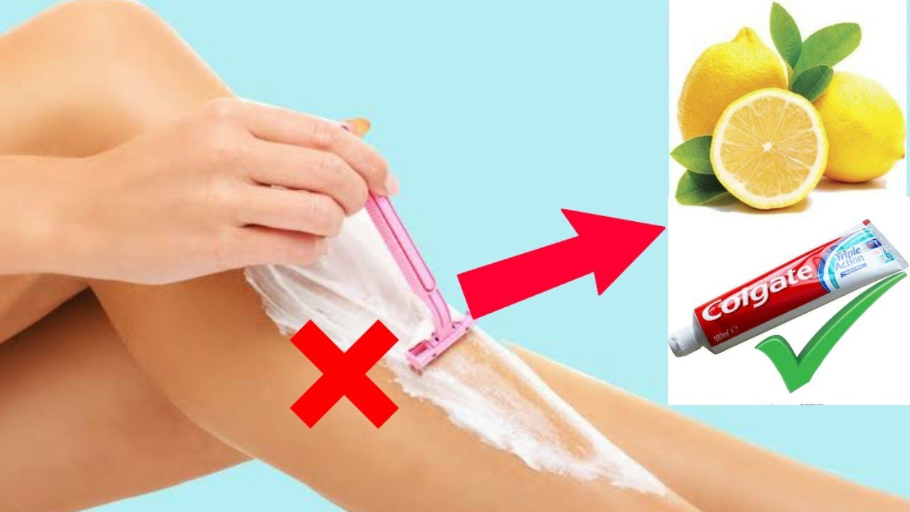 Mix Lemon and Toothpaste ! I Removed strawberry legs on One Day 😃 - YouTube