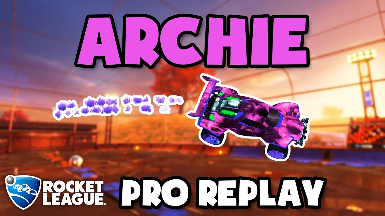 archie Pro Ranked 2v2 POV #22 - Rocket League Replays - YouTube