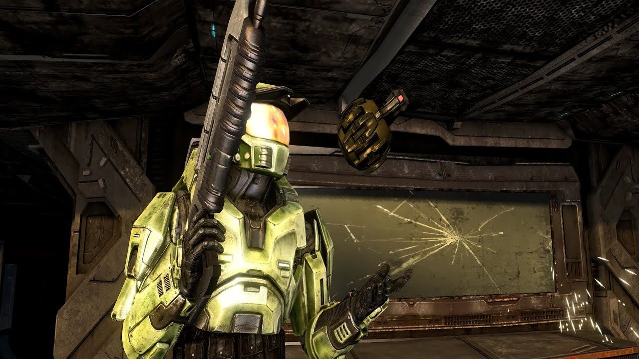 Halo: Combat Evolved Walkthrough - Mission 10 - The Maw - YouTube