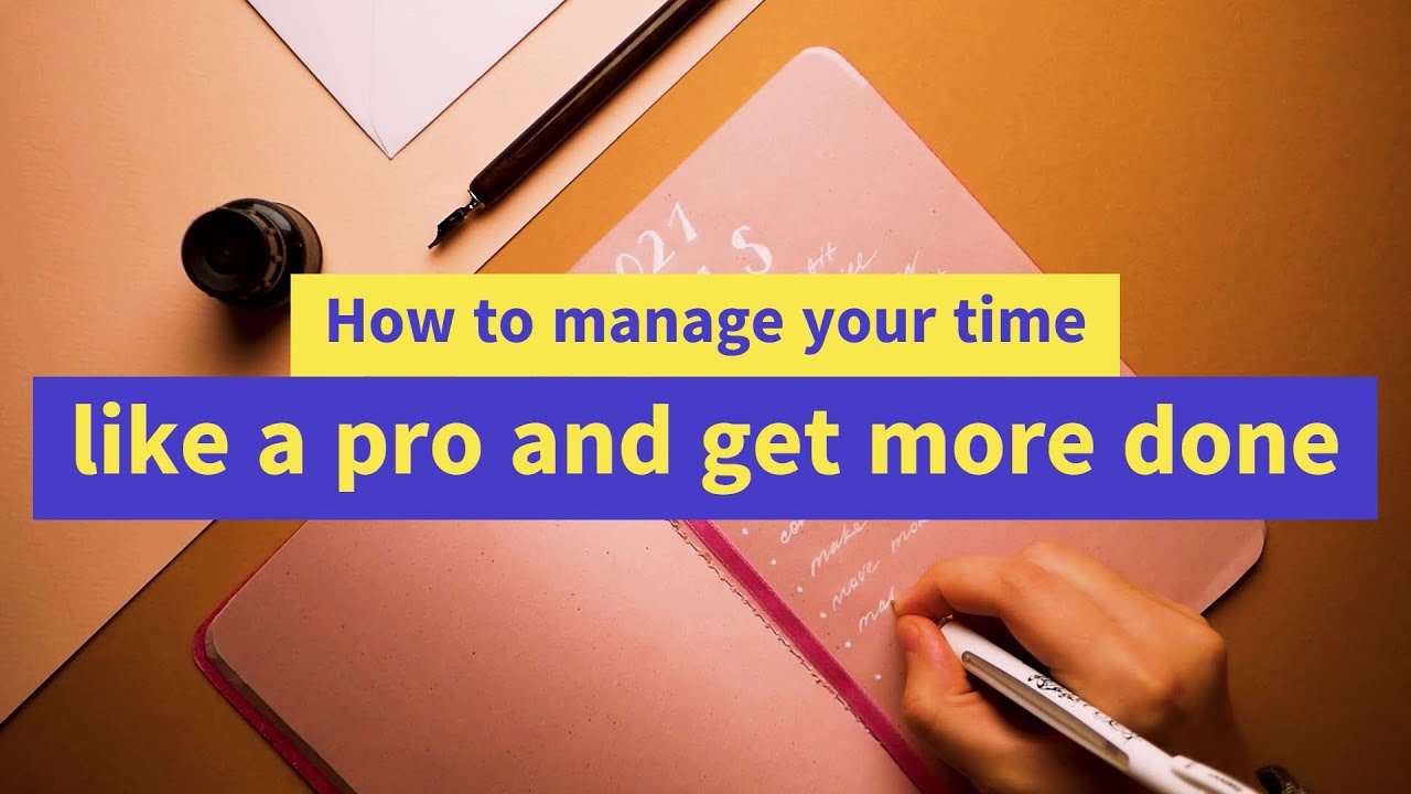 #how to manage your time like a pro and get more done #personal and ...