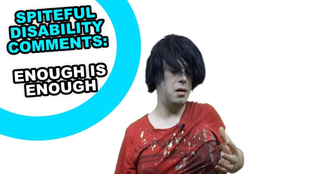 RESPONDING TO HATFUL COMMENTS ABOUT DISABILITY, GOTH AND MY SEXUALITY ...