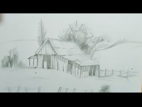 How to draw Spectacle / Scenery by pencil sketch step by step - YouTube